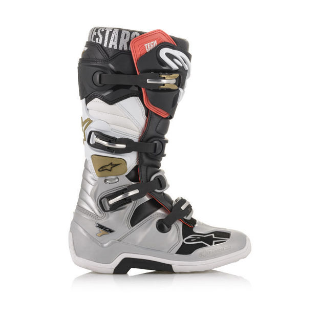 מגפי שטח TECH 7 שחור/אפור/זהב | אבזריון אביזרים לרוכב