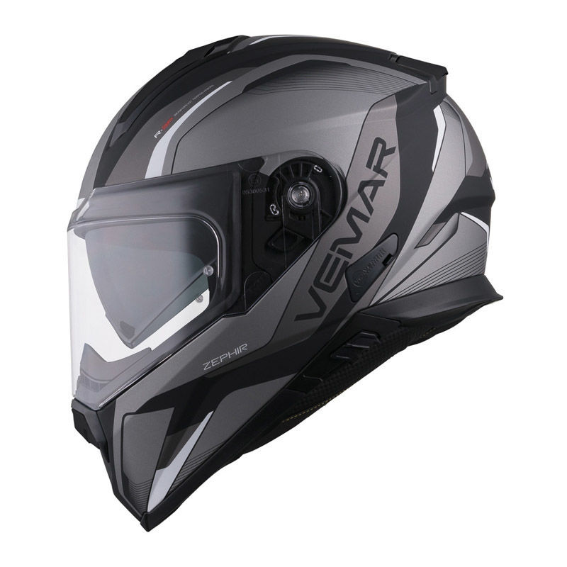 קסדה סגורה VEMAR LUNAR ZEPHIRE אפור | אבזריון אביזרים לרוכב