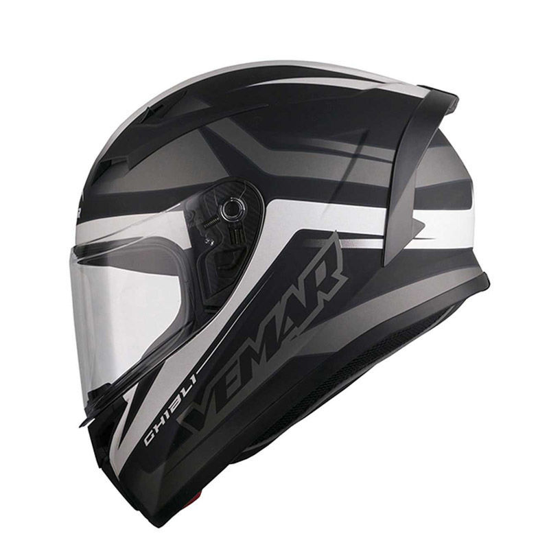 קסדה סגורה VEMAR BASE GHIBL כסף | אבזריון אביזרים לרוכב